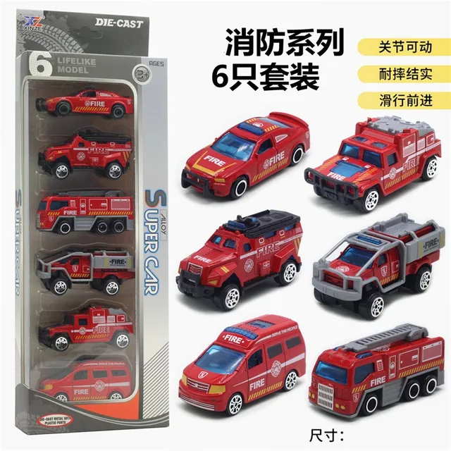 1:64 Alloy New Engineering Vehicle Model Set Heavy Truck Drilling Rig ...