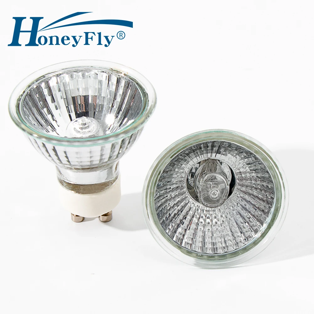 Honeyfly 3pcs Gu10 Halogen Lamp Bulb 28w 42w 50mm 220v Cup Shape ...