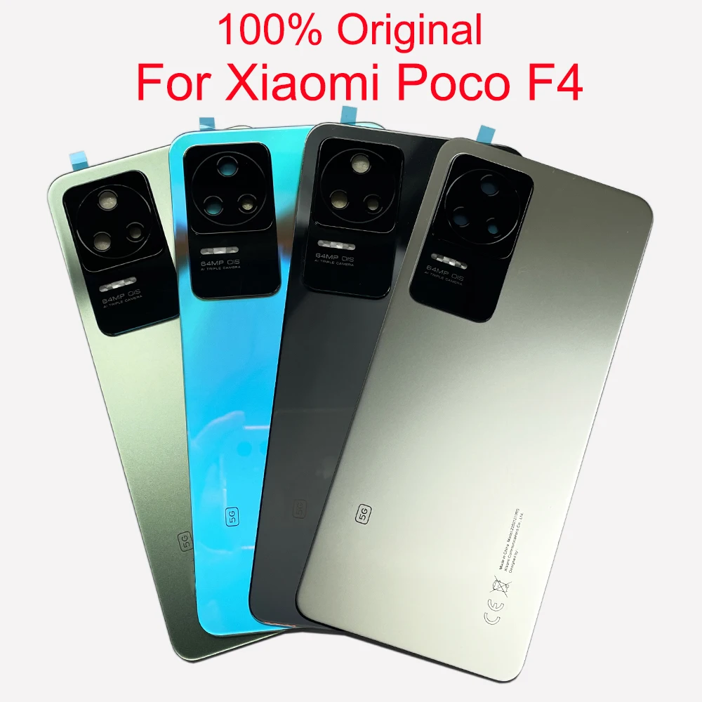 Original-Glass-Back-Rear-Housing-Cover-For-Xiaomi-Poco-F4-22021211RG-22021211RI-Mi-Back-Door ...