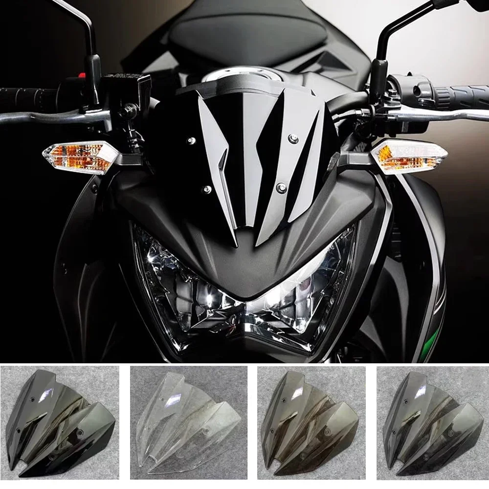 For Kawasaki Z250 Z 300 Z 250 2013 2014 2015 2016 2017 Z300 Windscreen ...
