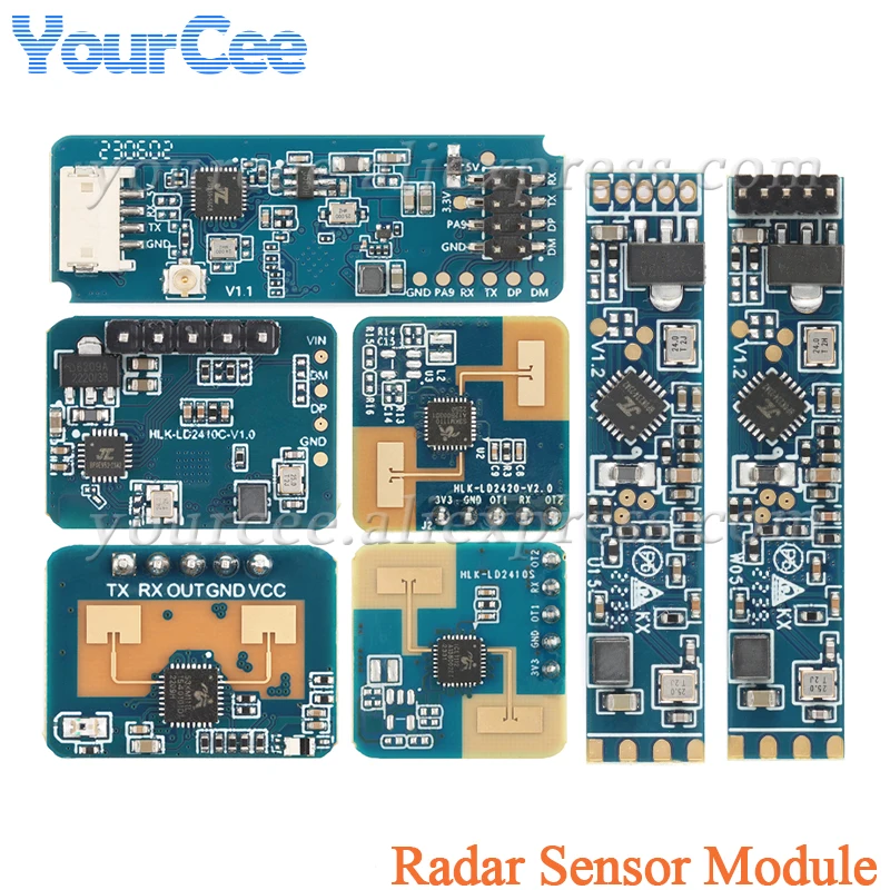 2pcs-lot-MM-Millimeter-Wave-Motion-Human-Presence-Radar-Sensor-Module ...