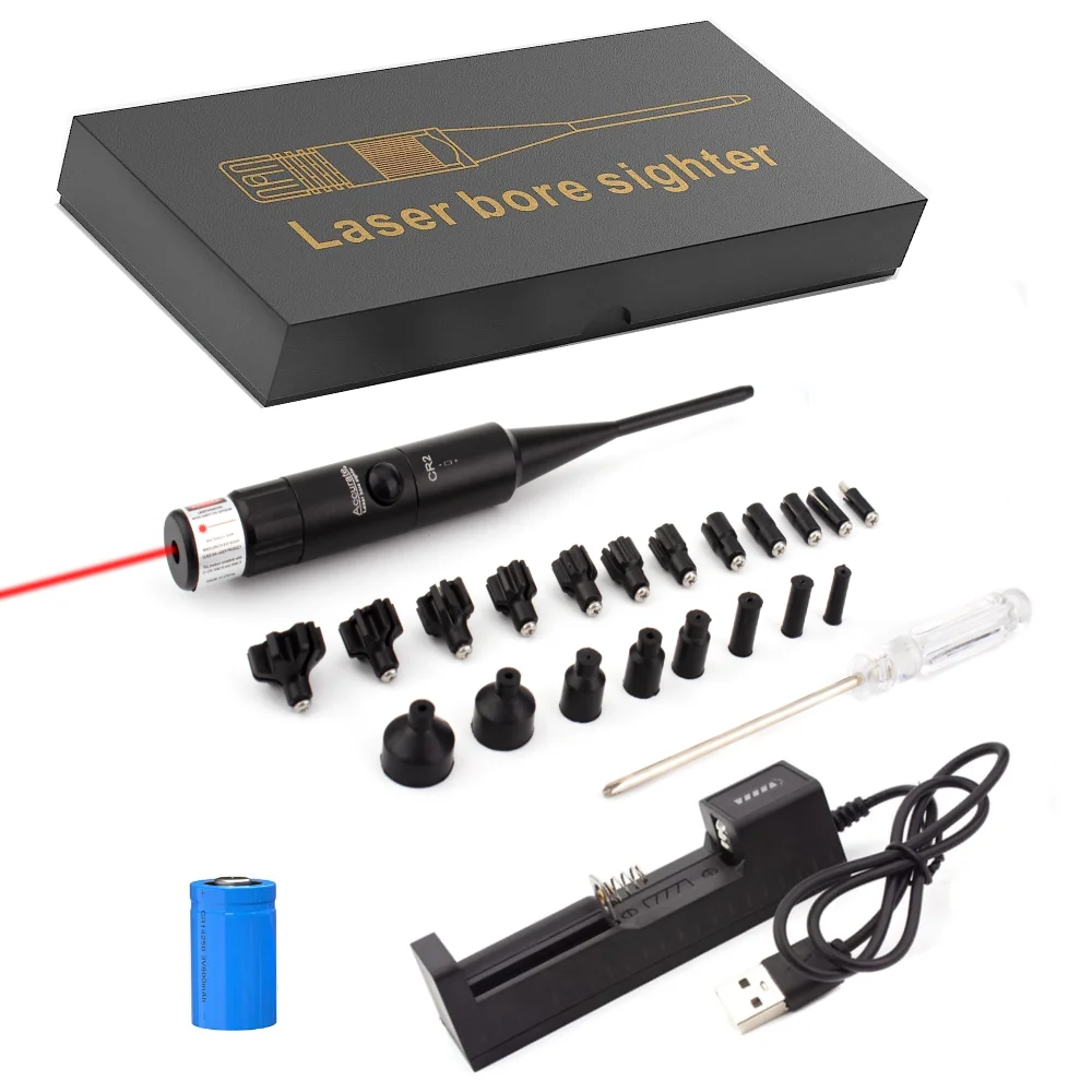 Laser-Bore-Sight-Kit-177-22-Caliber-to-12GA-Laser-Pointer-Collimator ...