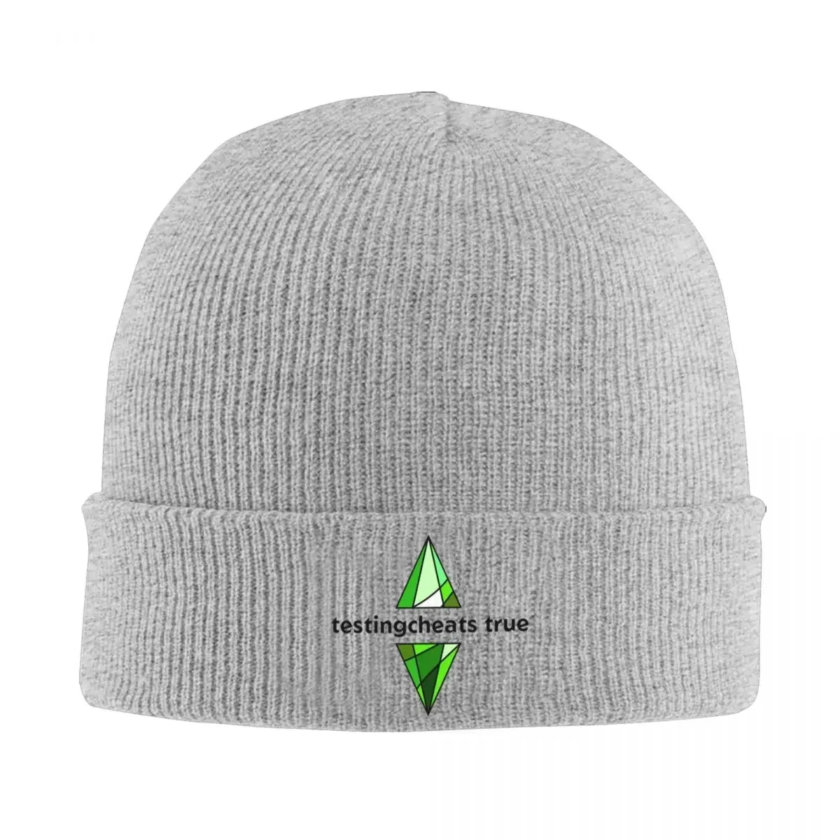 The-Sims-4-Testingcheats-True-Plumbob-Warm-Knitted-Cap-Hip-Hop-Bonnet ...