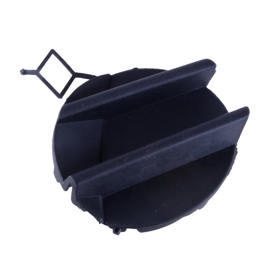 521270D520 Exterior Black Plastic Front Bumper Tow Cover Hook Eye Cap ...
