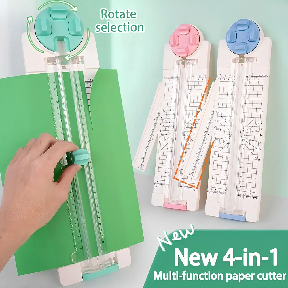 1PC 4-in-1 large paper cutter, multi-functional paper cutter, suitable ...