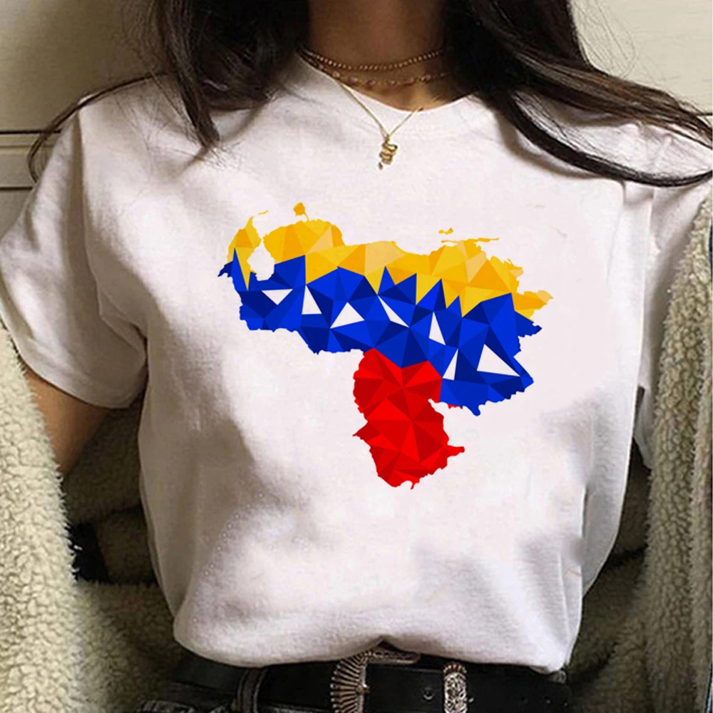 Camisetas-de-Venezuela-para-mujer-ropa-de-calle-harajuku-camisetas ...