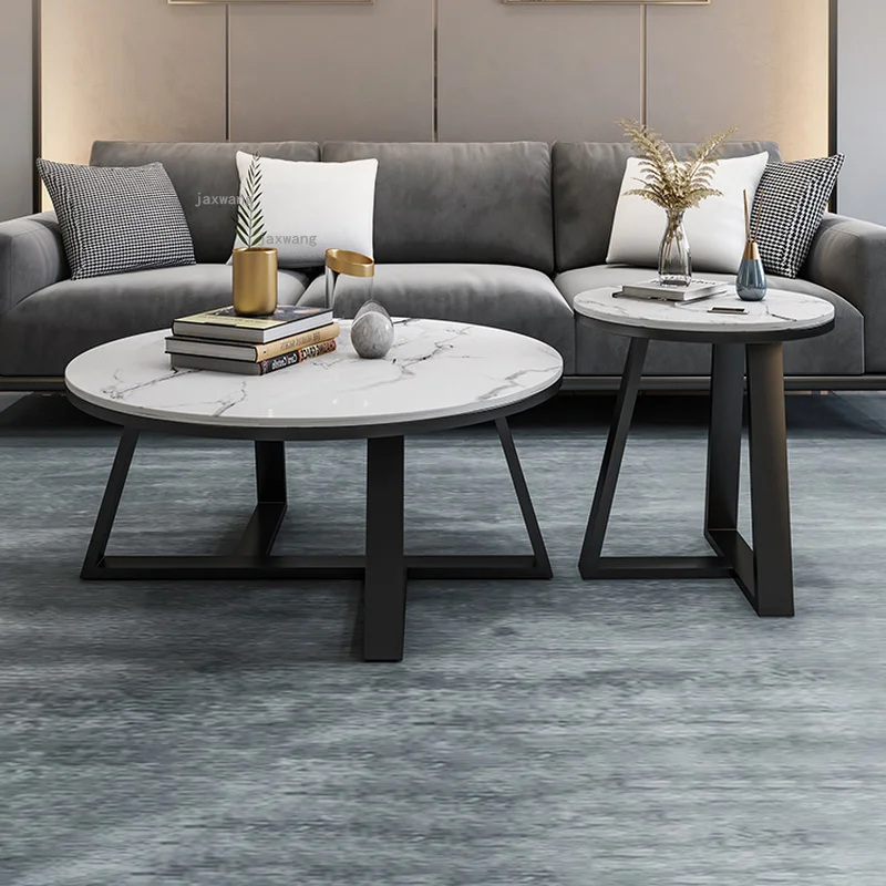 Simple-Front-Desk-Apartment-Round-Coffee-Tables-Modern-Study-Hotel ...