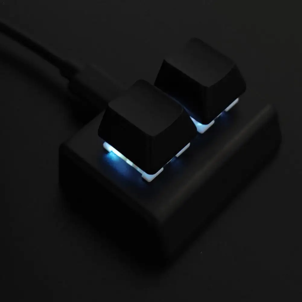 2-Keys-Mini-Keyboard-Keypad-Copy-Paste-Switch-OSU-USB-Gaming-Mechanical ...