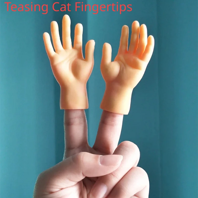 1-Pair-Simulation-Little-Hands-Funny-Mini-Hands-Teasing-Cat-Fingertips ...