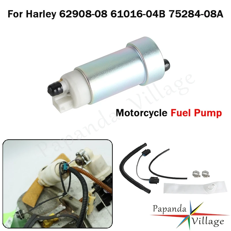 Motorcycle-Metal-Fuel-Pump-Kits-For-Harley-62908-08-61016-04B-75284-08A ...