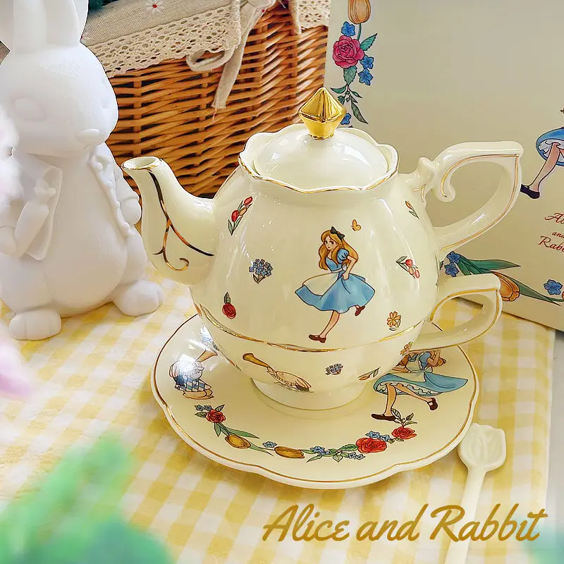 Alice In Wonderland Teapot Cartoon