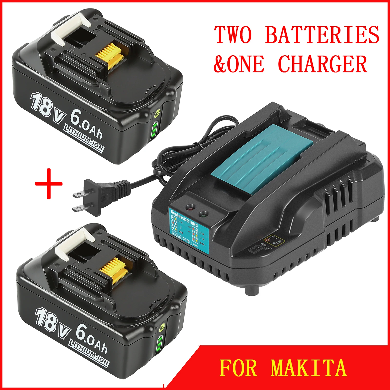 Battery-for-Makita-12V-18V-AAA-Rechargeble-Lithium-Battery-and-Suitable ...