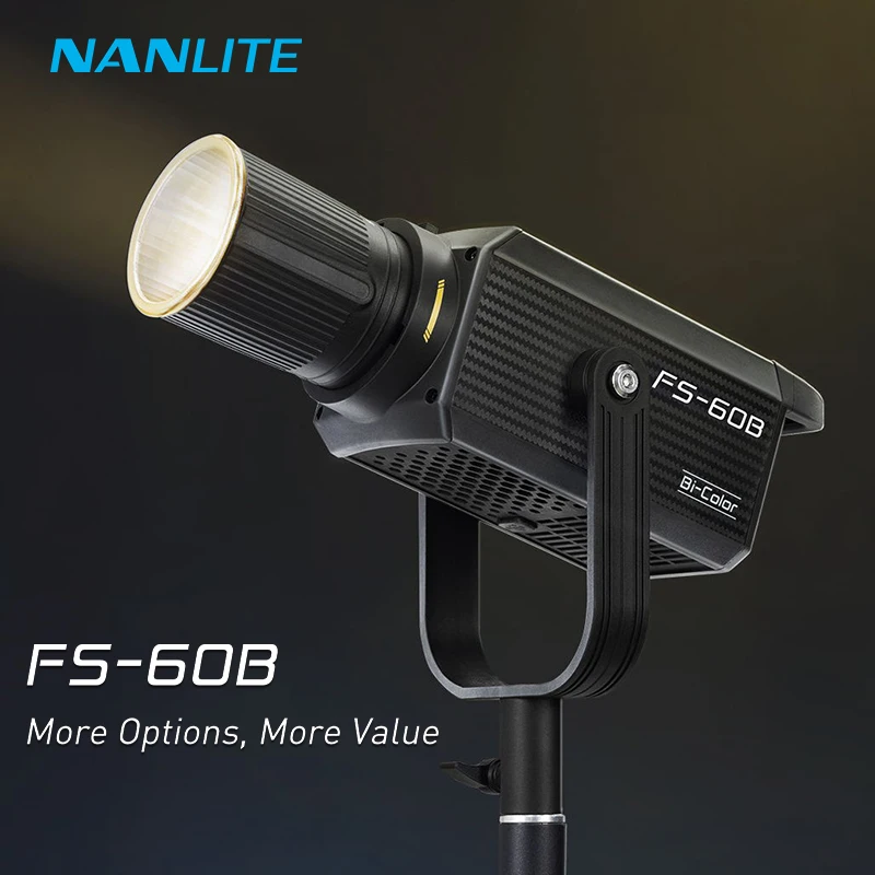 Nanguang-Nanlite-FS-60B-Bi-Color-Fill-Light-2700-6500K-Support-Remote ...