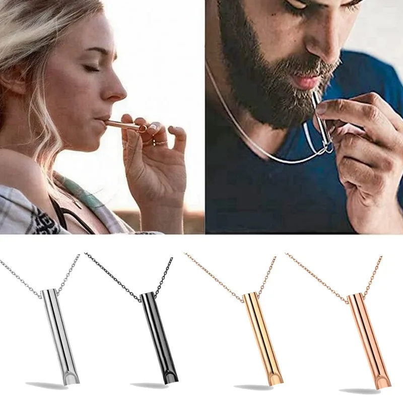 Stainless-Steel-Mindful-Meditation-Breathing-Necklace-for-Women-Men ...