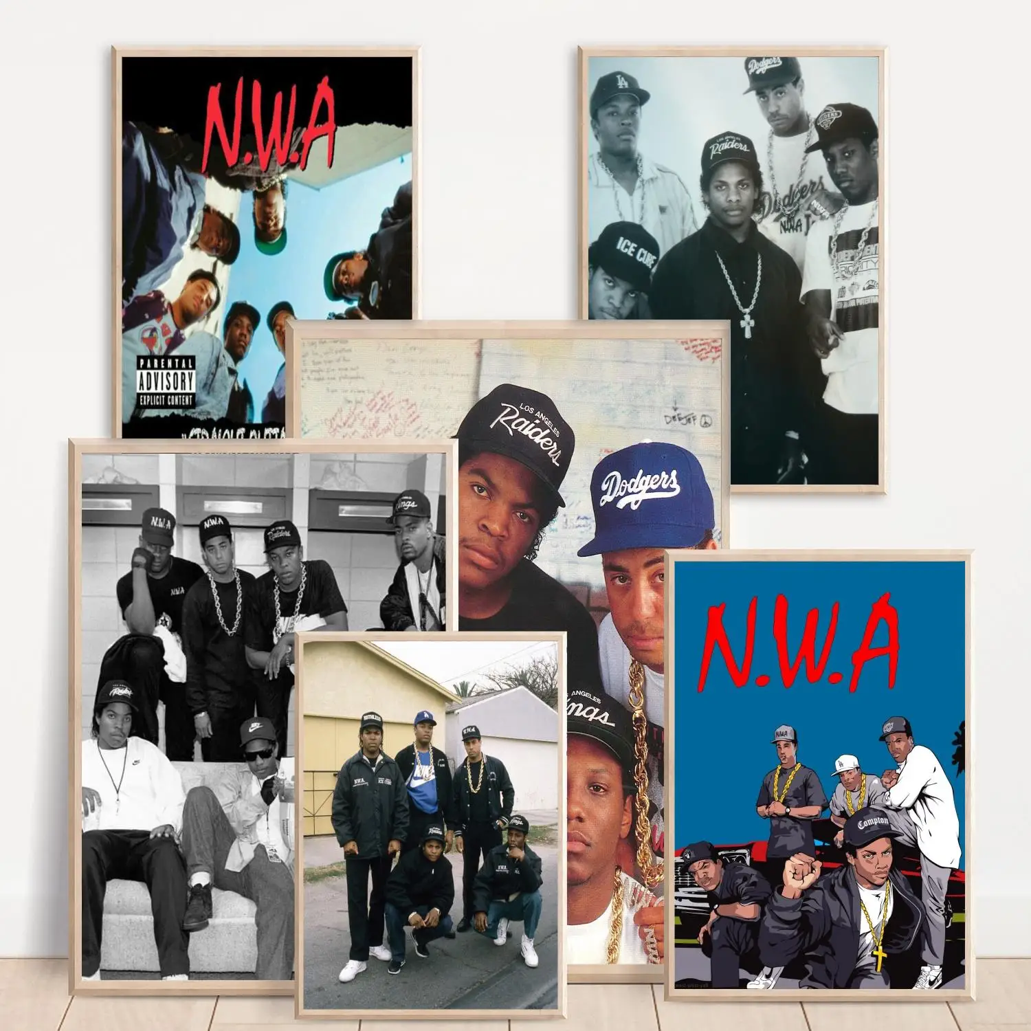 Classe-Nwa-Canvas-Poster-Decora-o-Arte-personalizada-presente-da-fam ...