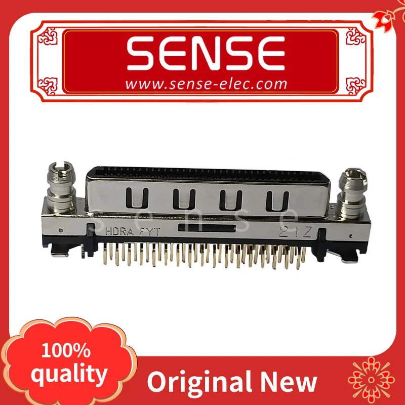 HDRA EC68FDT+ Conn PCB 68Pos Vhdci Female, Vertical, 0.8Mm Pitch New Original| | - AliExpress