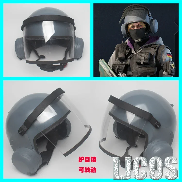 Game-Rainbow-Six-Siege-IQ-Monika-Weiss-Helmet-Cosplay-Replica-Prop-for ...