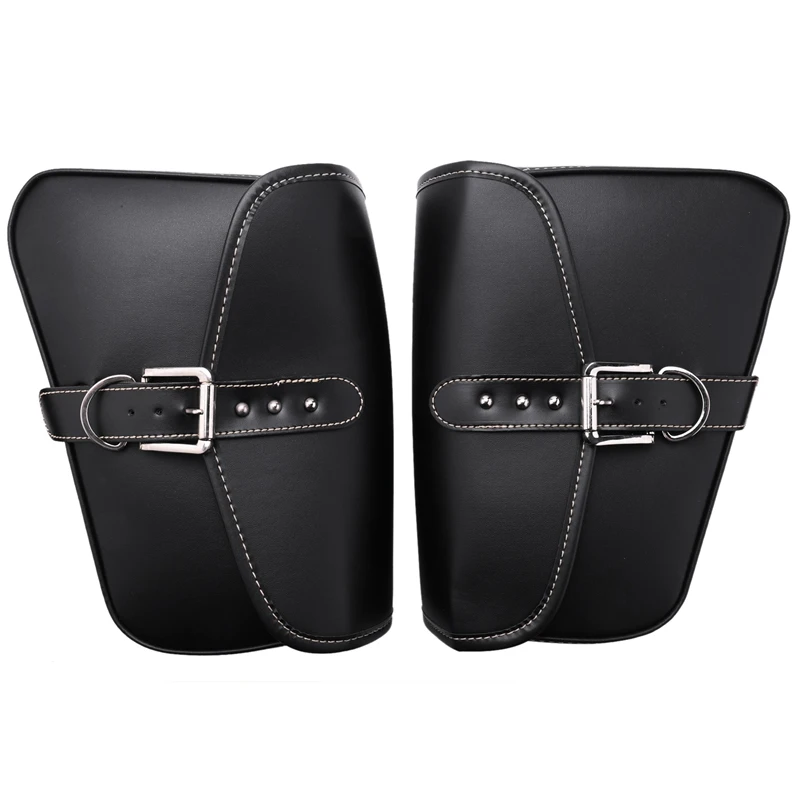 Motorcycle-Bag-PU-Leather-Saddlebags-For-Swingarm-Bag-Sportster-XL883 ...