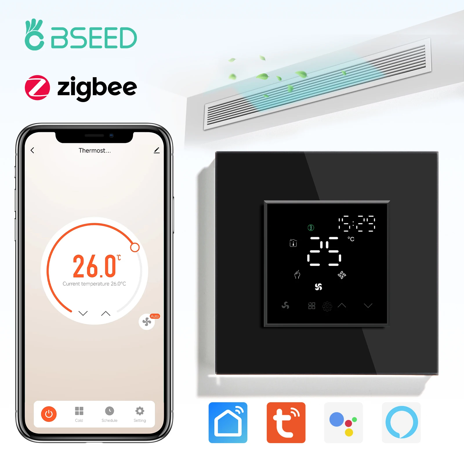 BSEED-Zigbee-Smart-Air-Conditioner-Thermostat-Control-Fan-Coil-2-Pipe ...