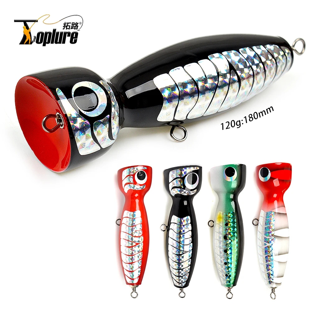 TOLU-120g-18cm-Trolling-Lure-Saltwater-Fishing-Bait-Big-Game-Handmade ...