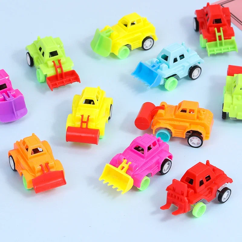 Color-Mini-Car-Toy-Small-Engineering-Car-Excavator-Bulldozer-Baby-Car ...