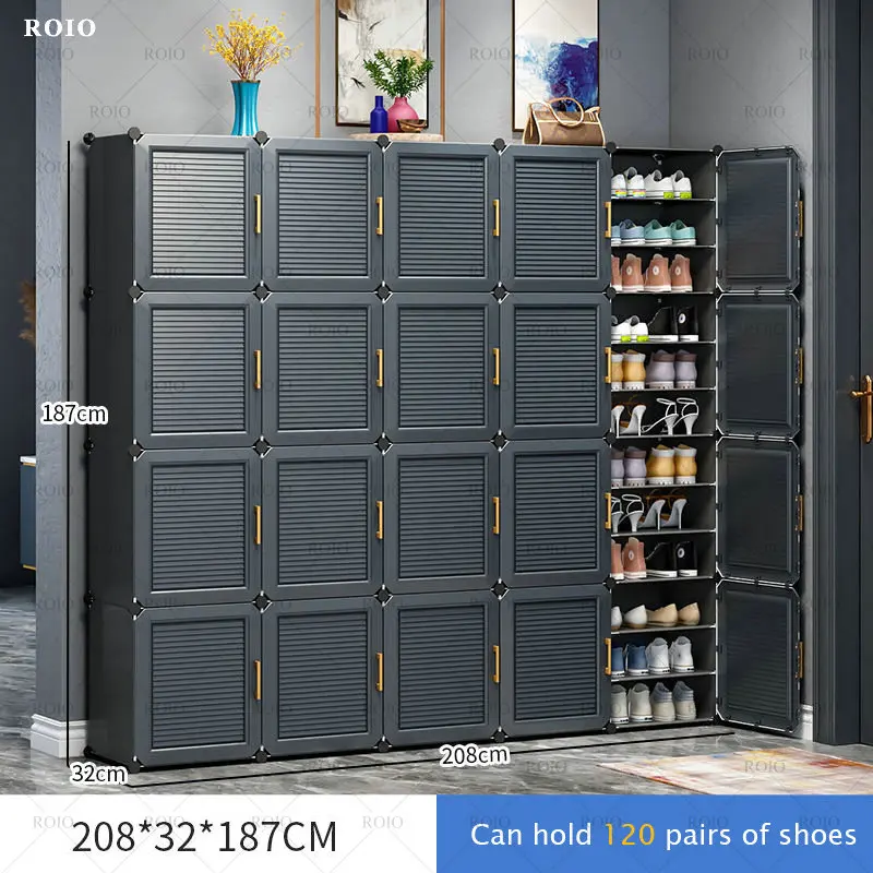 DIY-Modular-Shoe-Cabinet-Plastic-Cube-Shoes-Storage-Rack-Easy ...