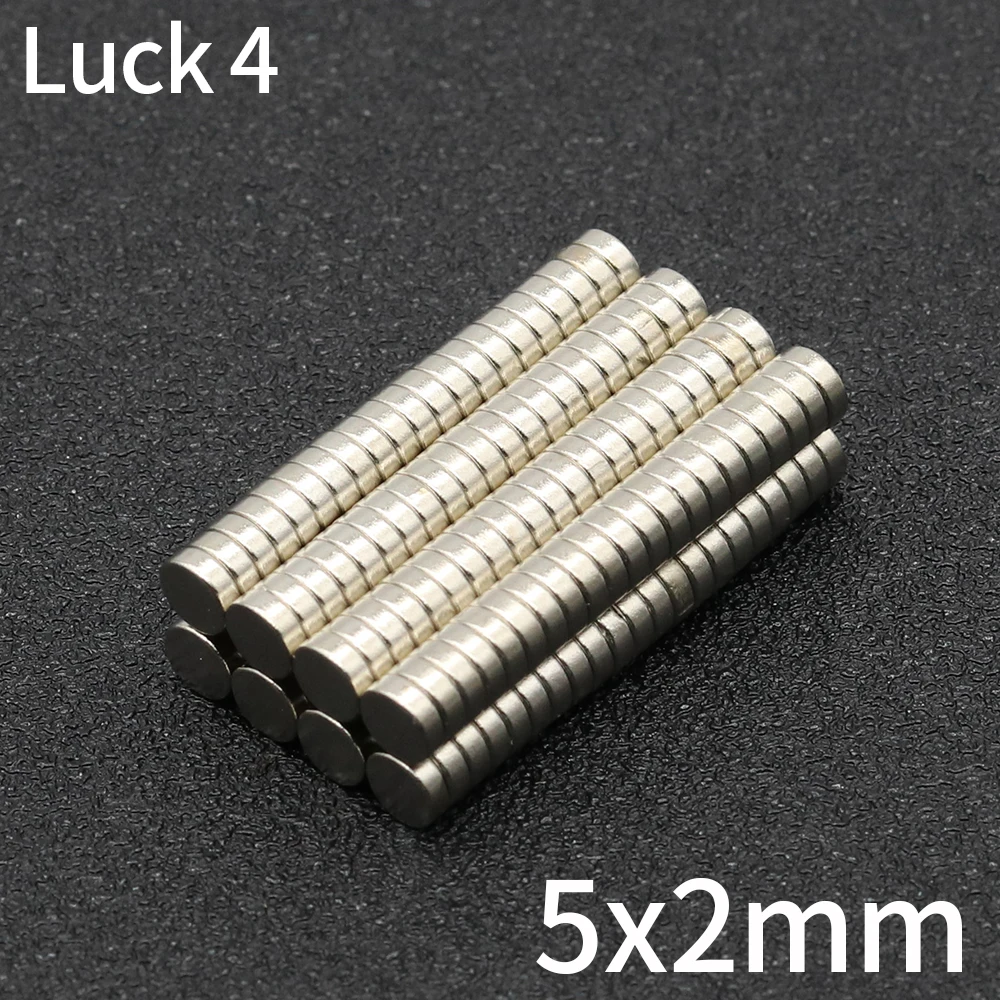 50/100/200/500Pcs Small Round Magnet 5x2 Neodymium Magnet N35 5mm x 2mm ...
