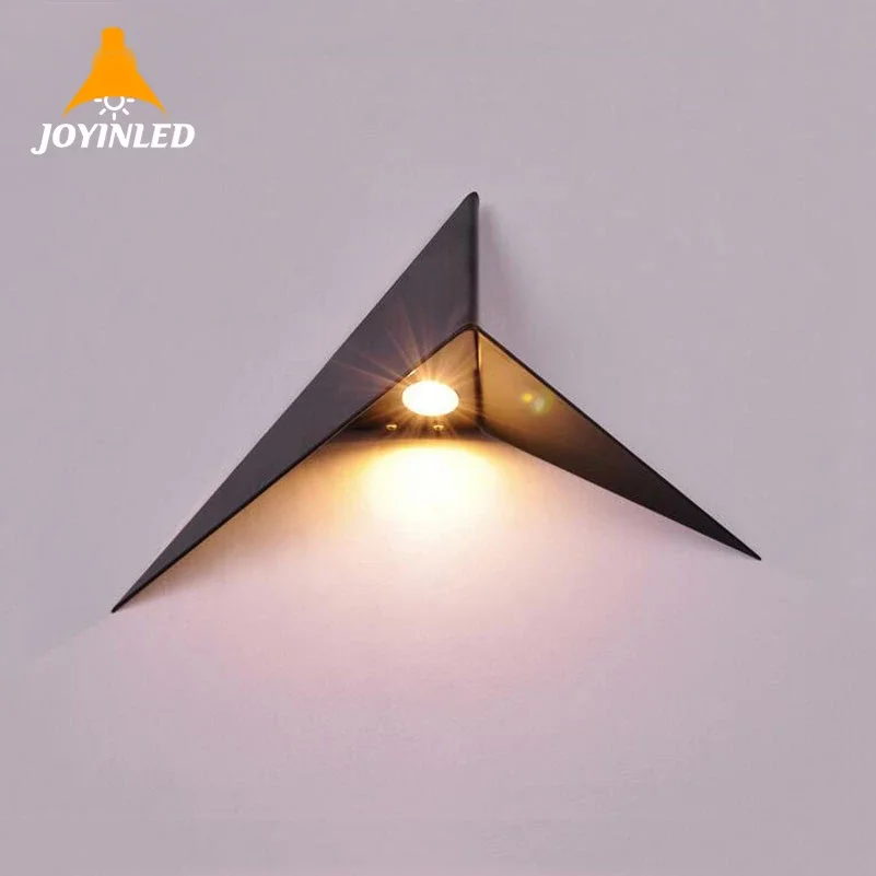 2pcs-Nordic-Led-Wall-Lights-Creative-Triangle-Wall-Lamp-Living-Room ...