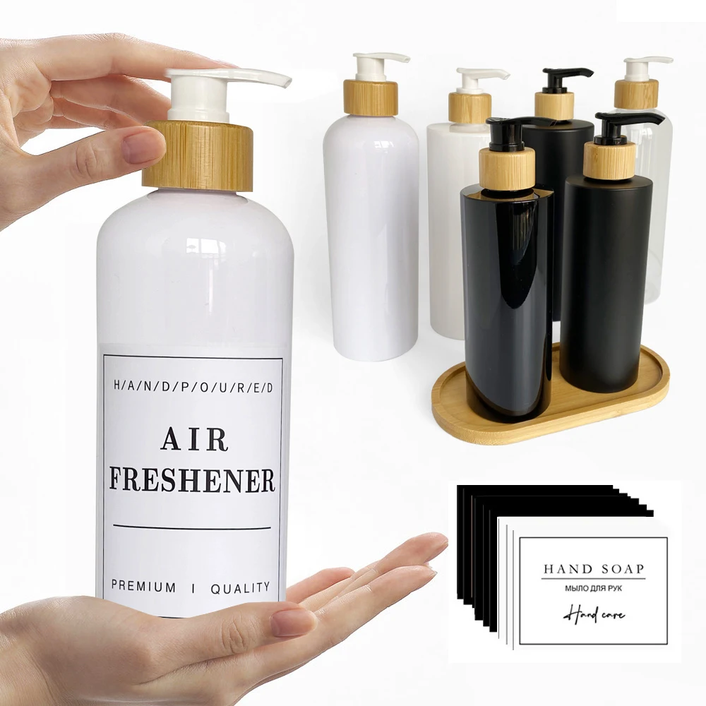 Bathroom Liquid Lotion Dispenser Shampoo Soap Holders Kitchen Lotion ...