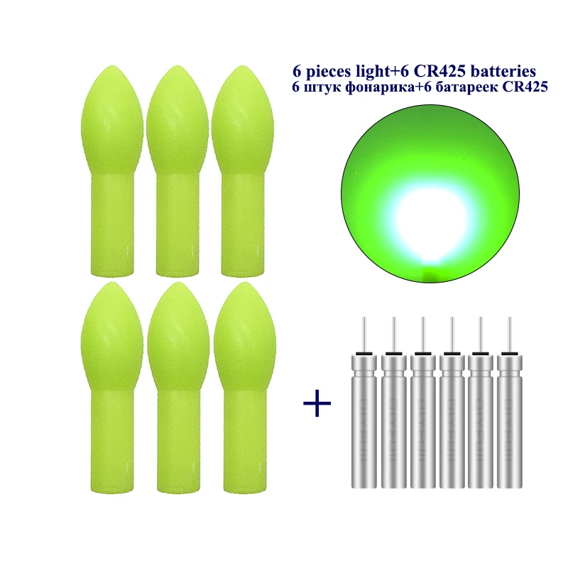 6PCS-Luminous-Ocean-Fishing-Light-Stick-6-CR425-Electronic-Glow-Stick ...