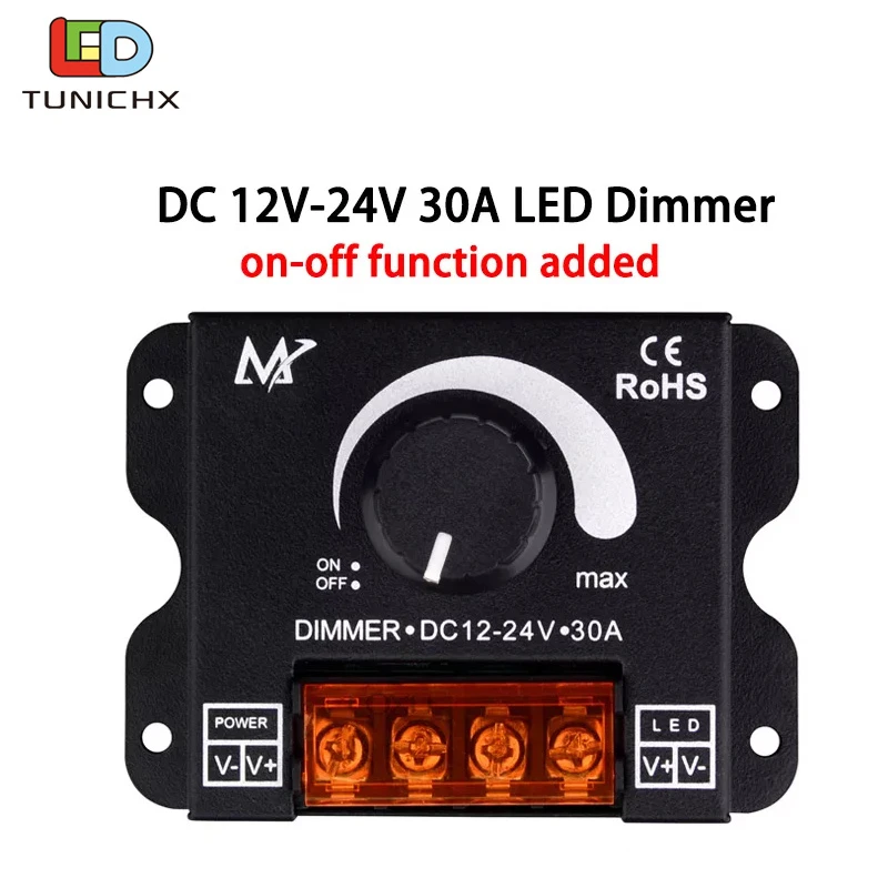 Adjustable Dimmer 12v | 12v Dimmer Switch | Voltage Regulator | Led ...