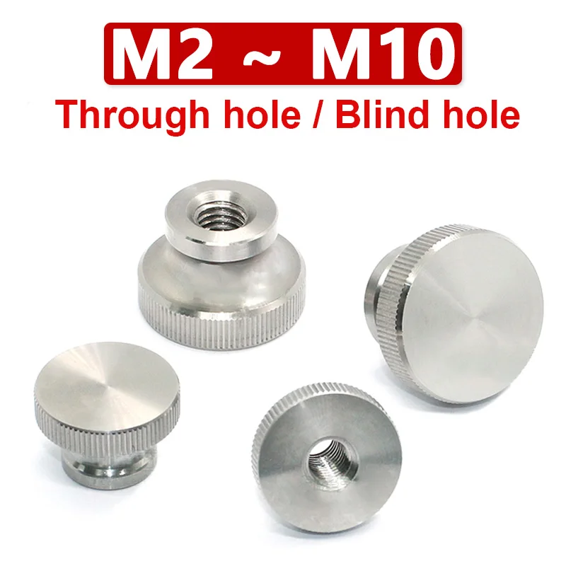 Stainless-Steel-Hand-Nut-High-Head-Knurled-Thumb-Through-Blind-Hole-Nut ...