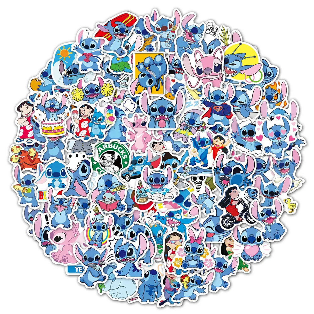 10-30-50-100PCS-Disney-Cute-Cartoon-Lilo-Stitch-Graffiti-Stickers ...