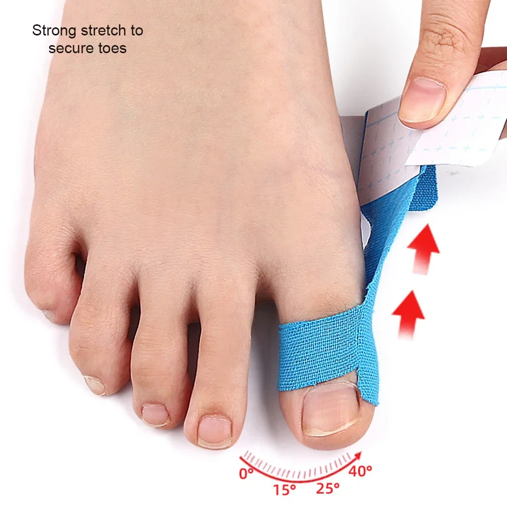 10Pcs Bunion Corrector Toe Correction Band Breathable Orthopedic Bunion ...