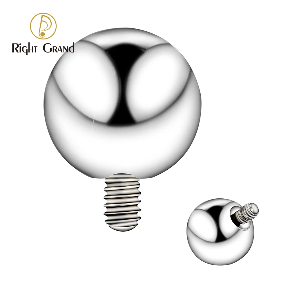 Right-Grand-G23-Titanium-Mirror-Polish-5mm-Ball-Top-Replacement-Balls ...