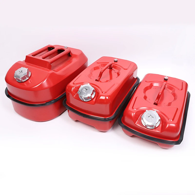 5L/10L/20L Red Orizontal Oil Drum Portable Oil Drum Aluminum Cover Iron ...