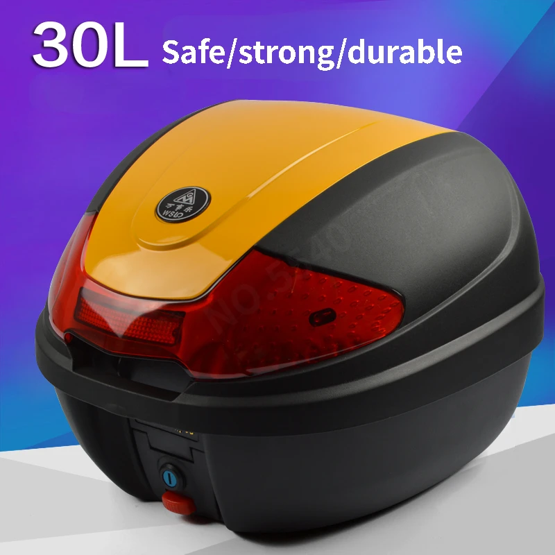 30L-electric-motorcycle-trunk-Motorcycle-trunk-detachable-storage-box ...