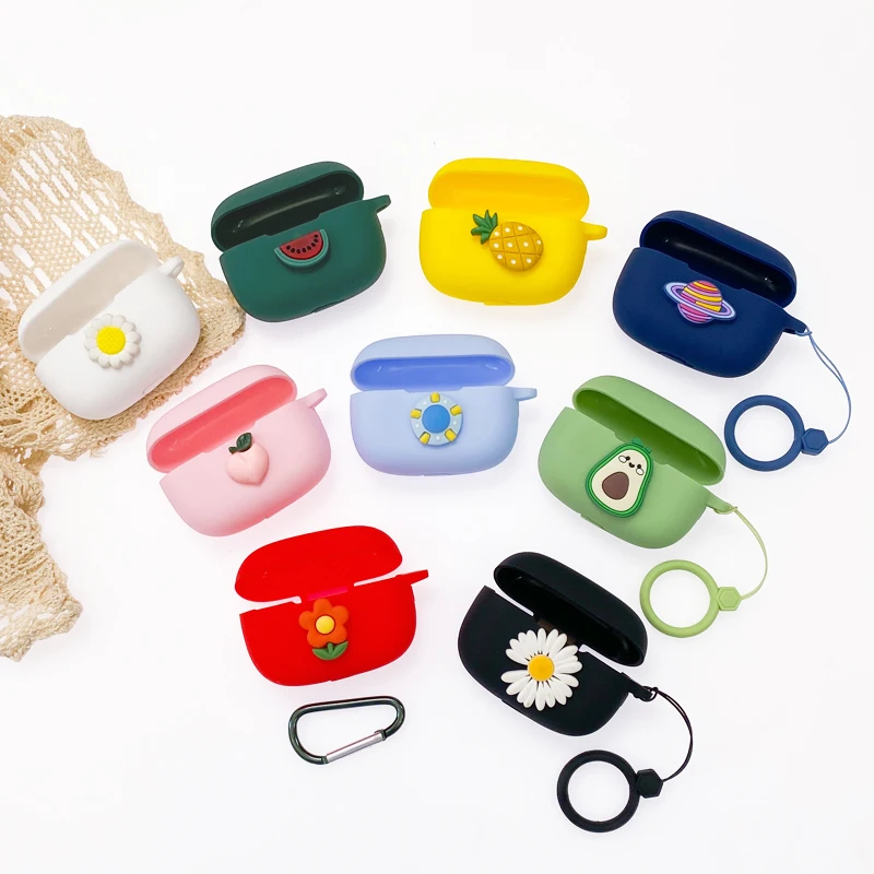 Cartoon Silicone Cover For Jbl Wave Beam Case Bluetooth Earphone Case ...