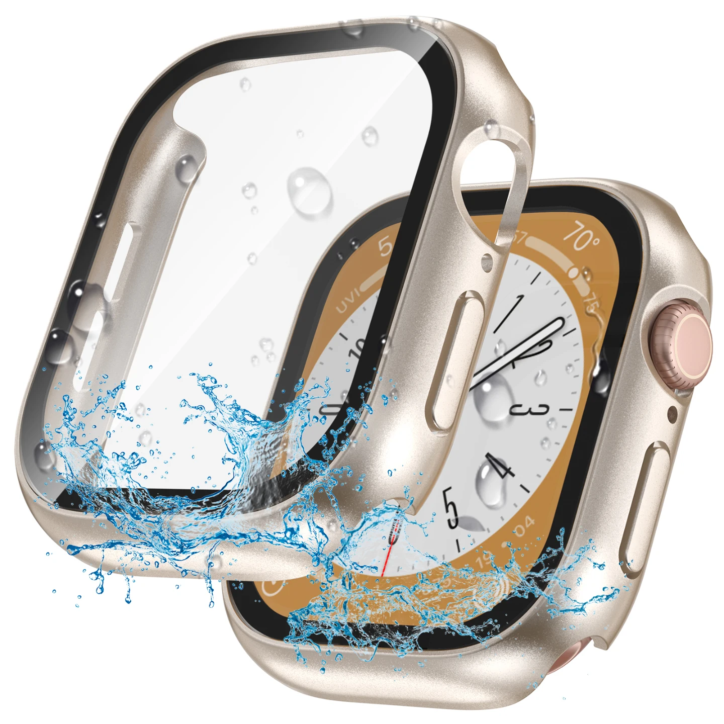 Case For Apple Watch 11 42mm 46mm 2025 Matte Hard bumper Screen ...