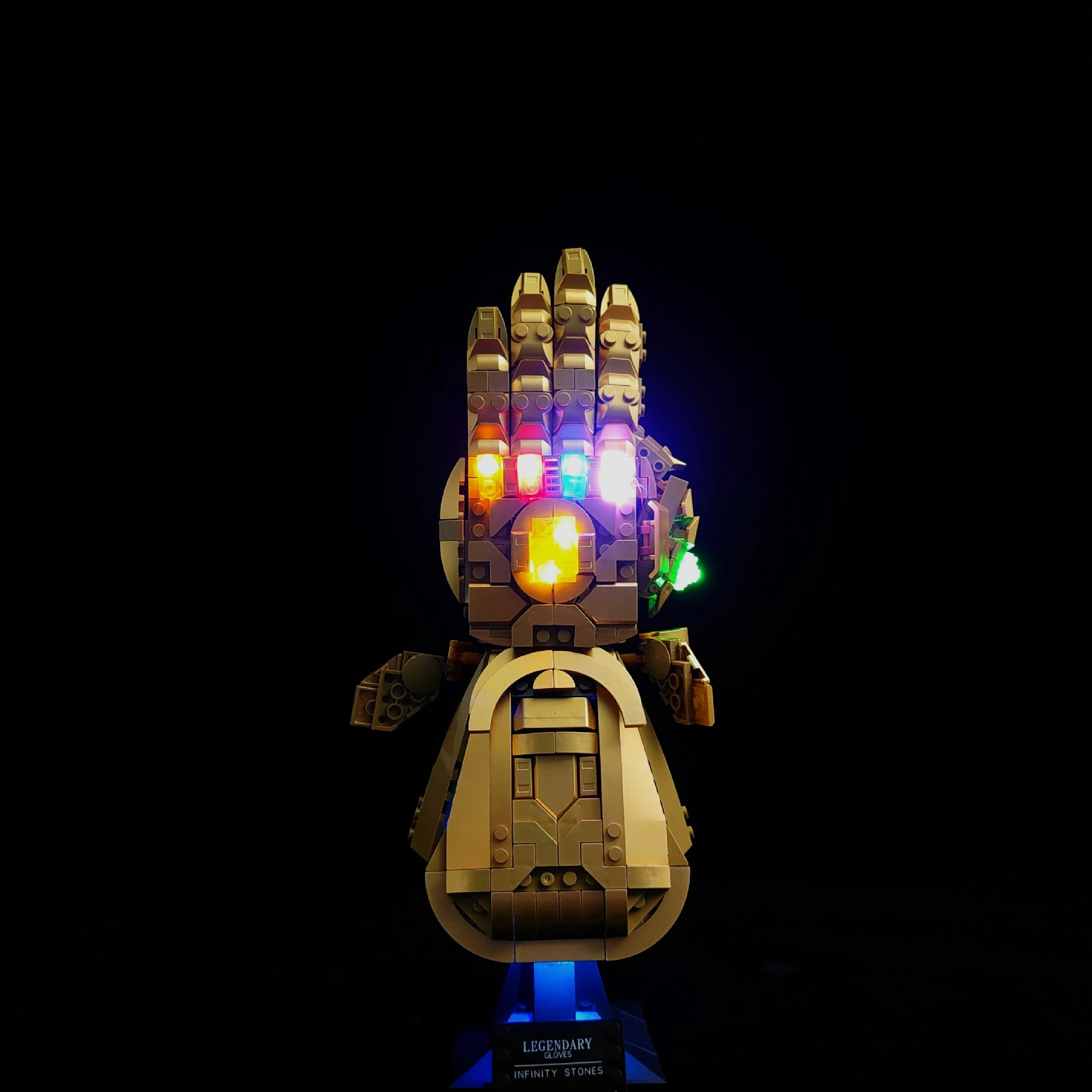 Led Light Kit For 76191 Infinity Gauntlet Collectible Model Toy (Only ...