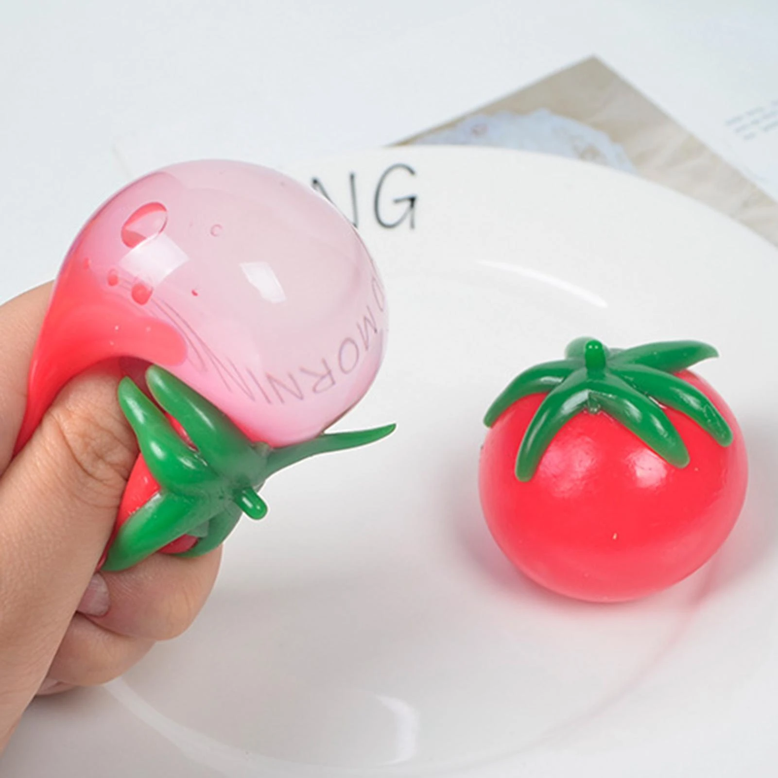 Novel Simulation Fruit Venting Tomatoes Stress Relief Decompression ...