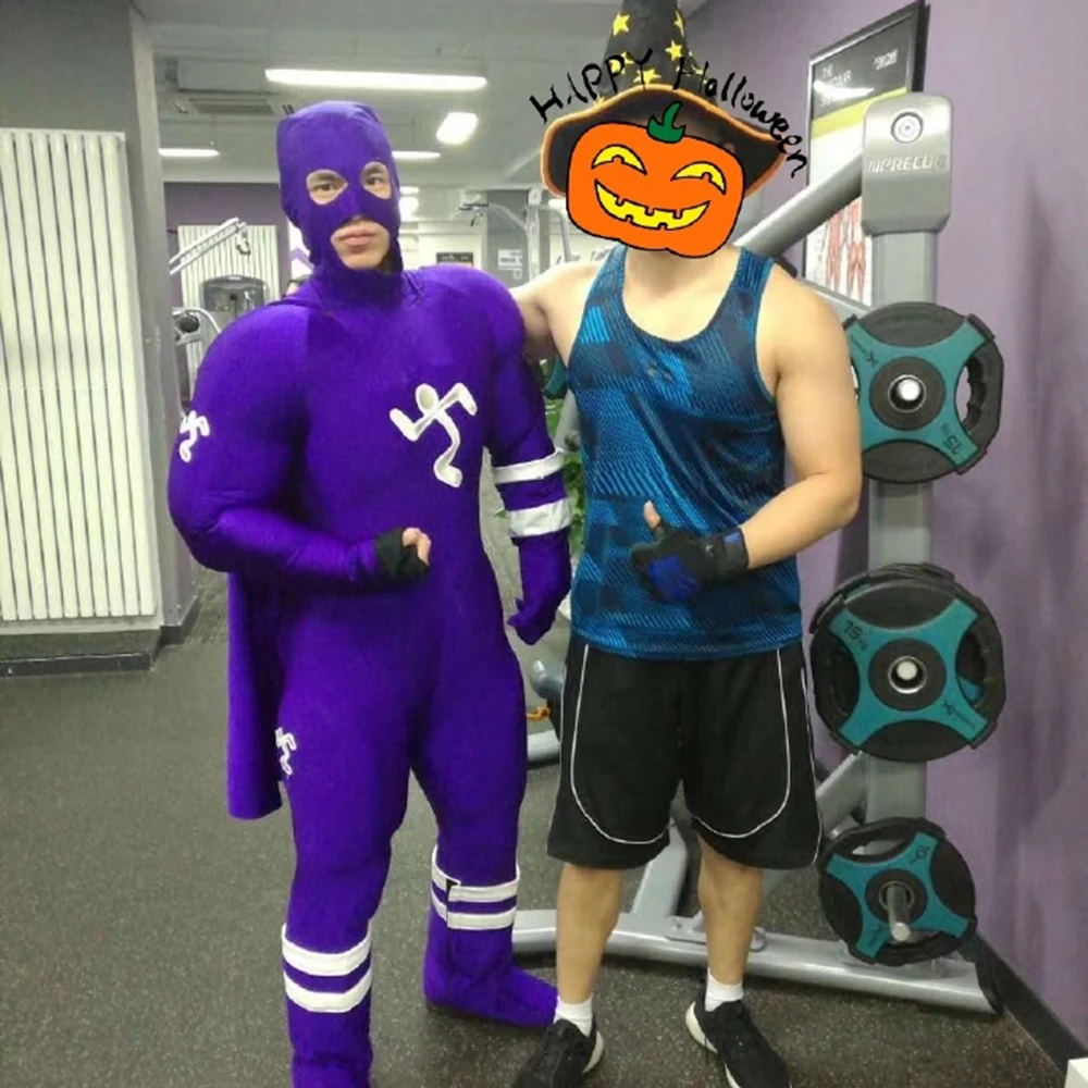 Anytime Fitness Running Man Costume