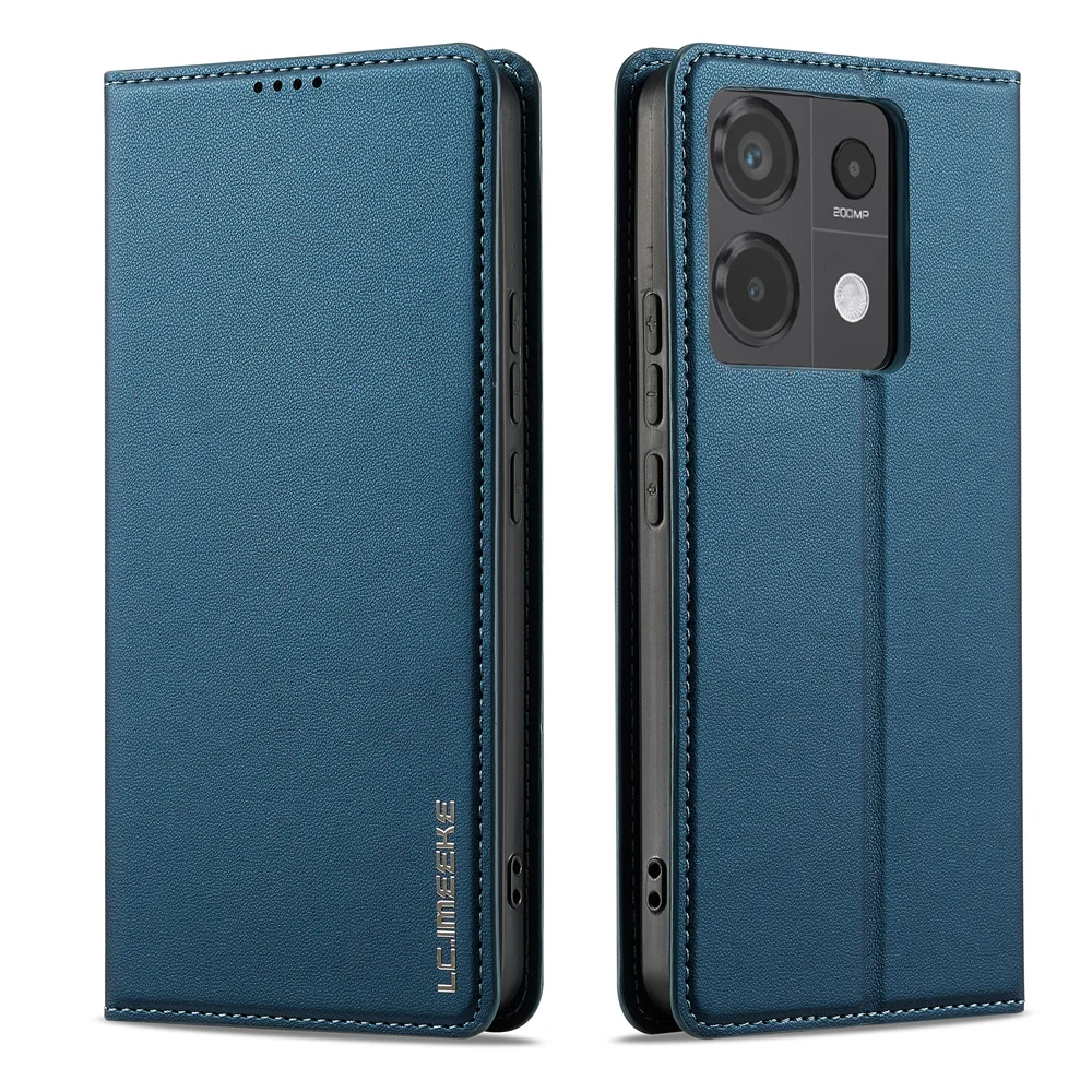For Redmi Note 13 14 Pro 5G Case Leather Wallet Flip Cover For Redmi ...