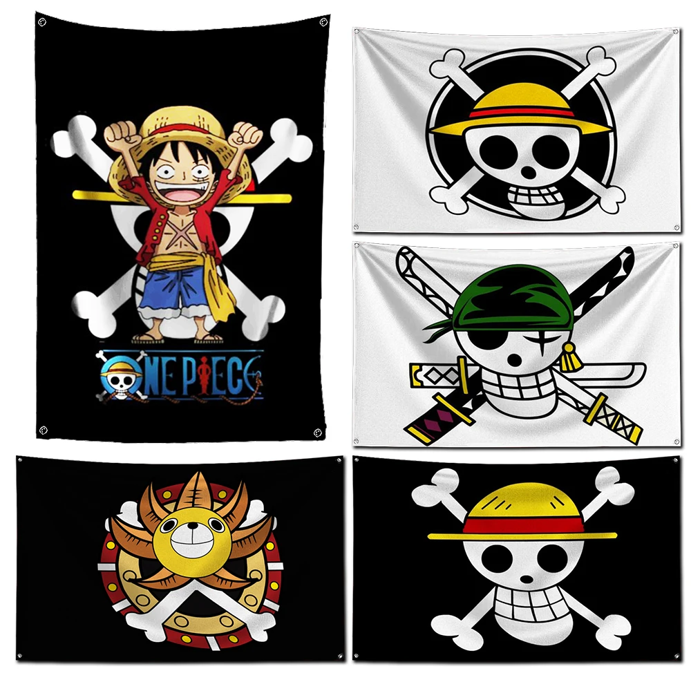 3x5-Ft-Anime-Cosplay-L-Luffys-Roronoas-Zoros-Flag-Polyester-Cartoon ...