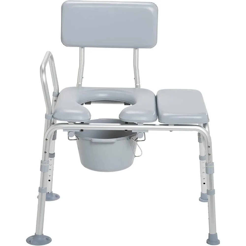 Transfer-Bench-Commode-Chair-for-Toilet-with-Padded-Seat-2-in-1-Commode ...
