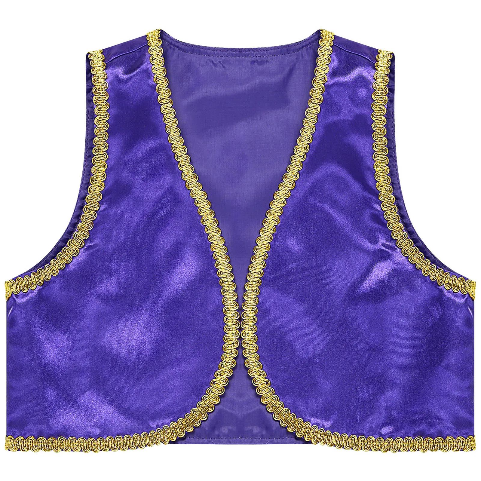 Boys-Arabian-Prince-Vest-Halloween-Cosplay-Waistcoat-Kids-Fairytale ...