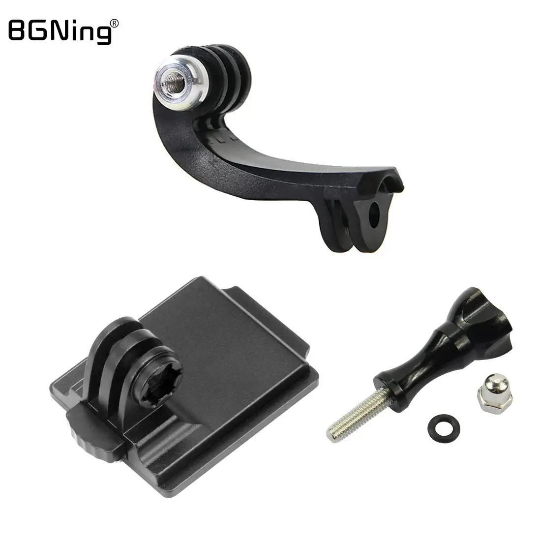 Helmet Mount Base Vertical Adapter Bracket Handlebar Clamp for Gopro 11 ...