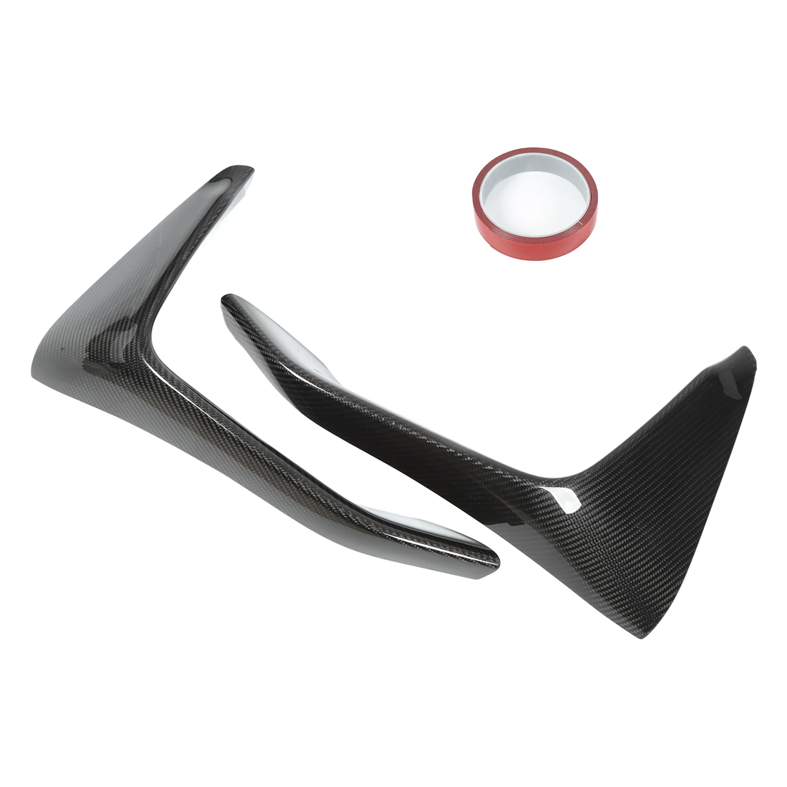 Bumper Corner Protector Front Bumper Lip Abrasion Resistance Carbon ...