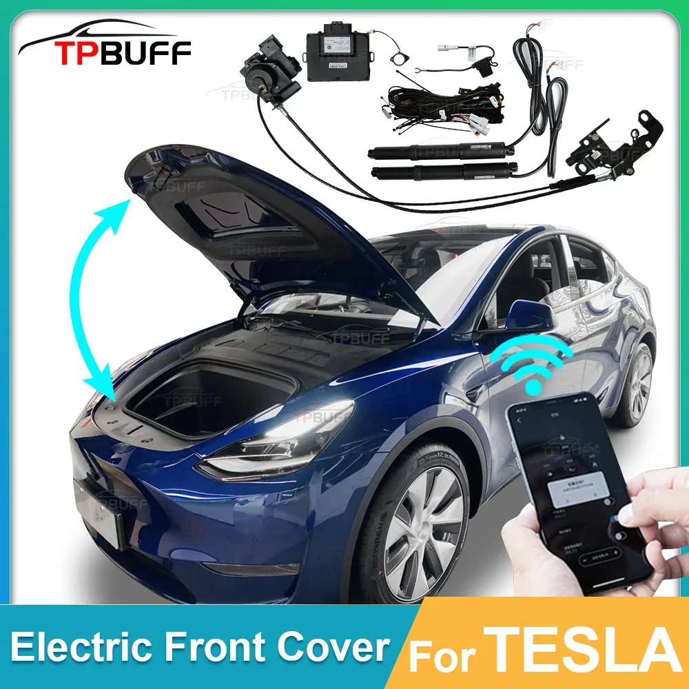 TPBUFF-Electric-Front-Cover-For-Tesla-Model-3-Y-S-X-Trunk-Auto-Door ...