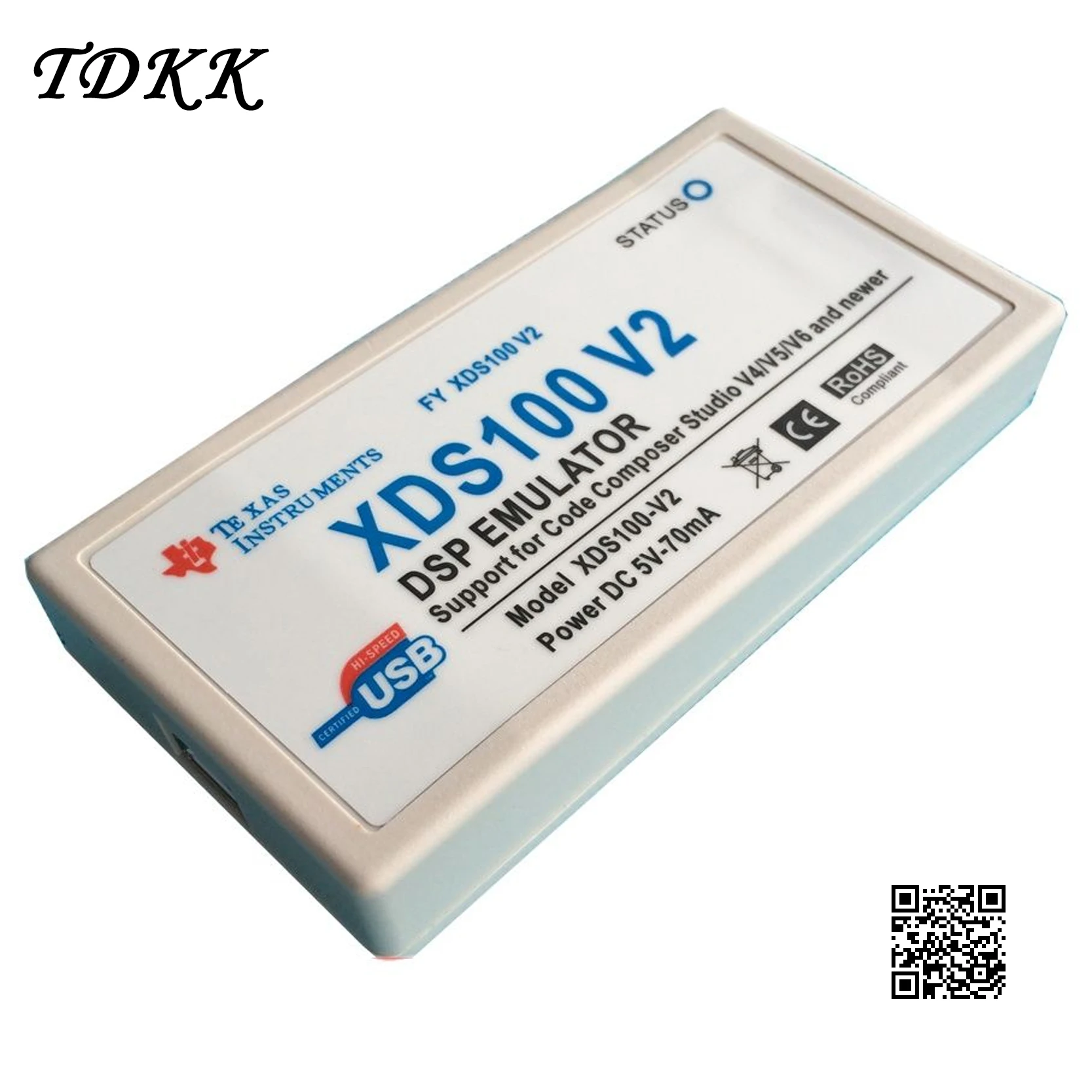 XDS100V2/XDS100V3 DSP จำลองรองรับ TI DSP/แขน CCS4 ~ V10ที่มีการแยก